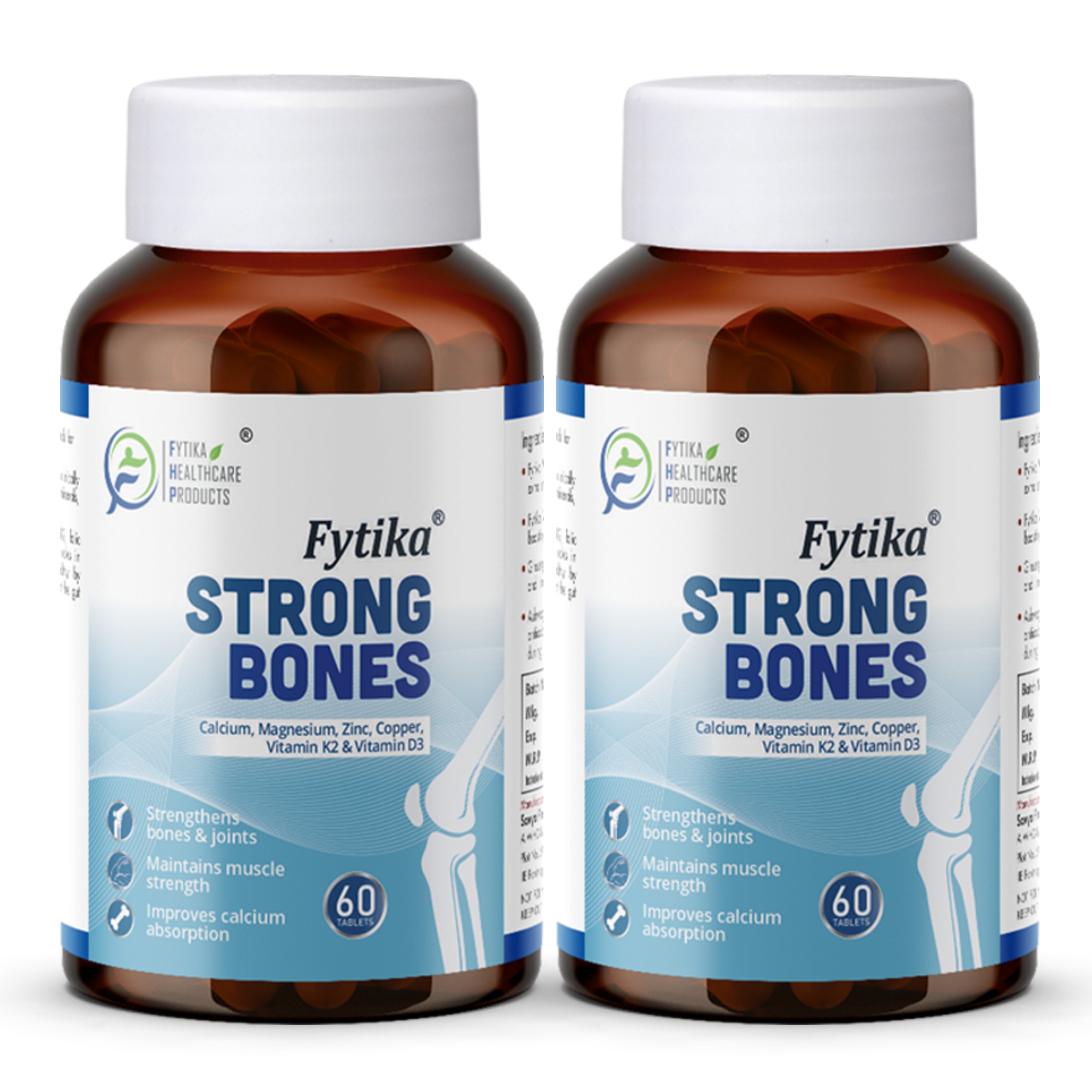 Fytika Strong Bones-Bone health supplement, Supports bone health, 1000 ...