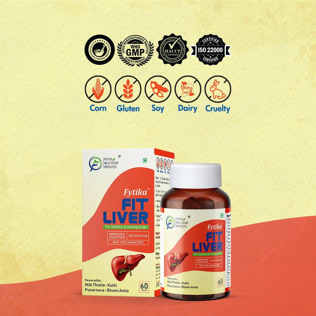 Fytika FIT LIVER For Healthy & Strong Liver - Enriched with Milk ...